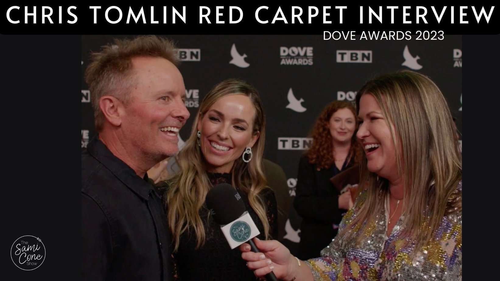 Chris Tomlin Red Carpet Interview: 2023 Dove Awards with His Wife
