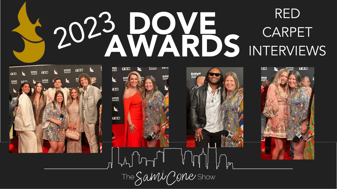 Dove Awards 2023 Red Carpet Interviews - Sami Cone | Nashville TV Host ...